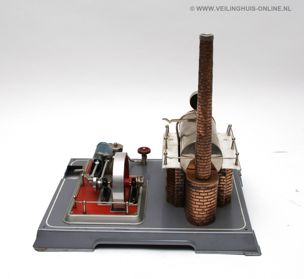 Veilinghuis-Online - kavel-details Wilesco stoommachine