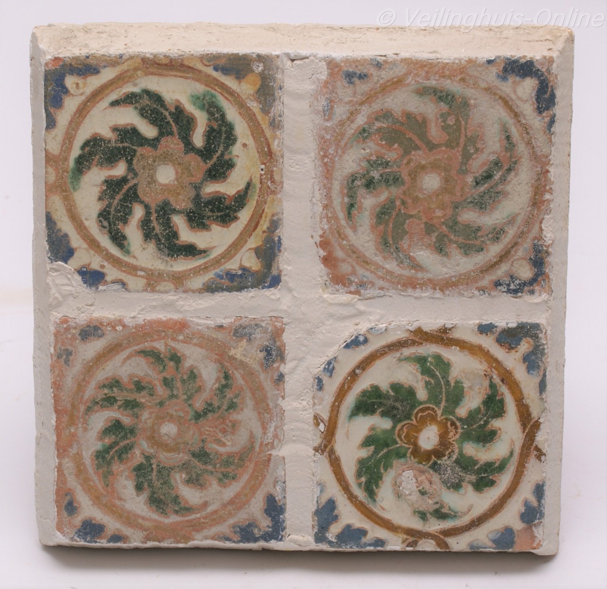 Veilinghuis-Online - kavel-details Antieke tegels