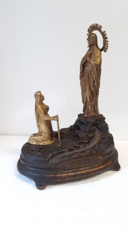 Veilinghuis-Online - kavel-details Verguld beeldhouwwerk "Le miracle du ...