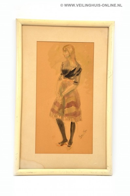 Veilinghuis-Online - kavel-details Aquarel - Harry Maas