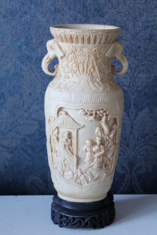 Veilinghuis-Online - kavel-details Gedetailleerde Aziatische vaas