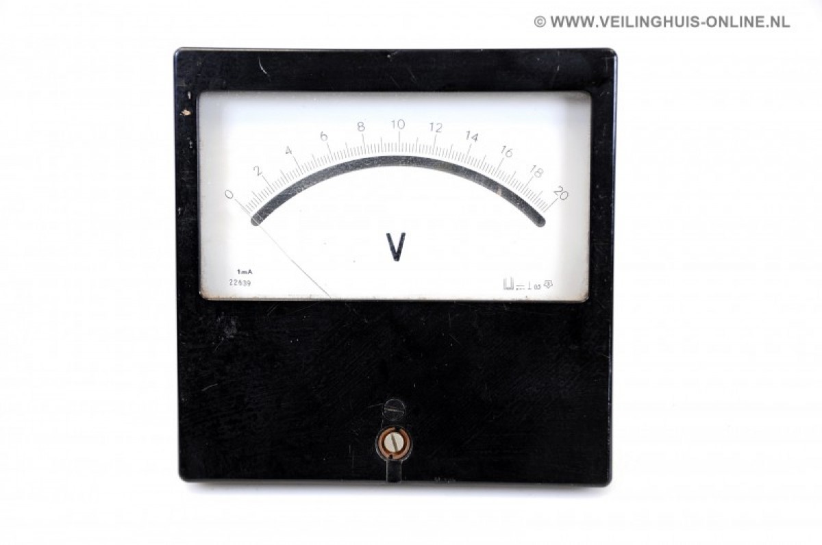 Veilinghuis-Online - kavel-details Voltmeter