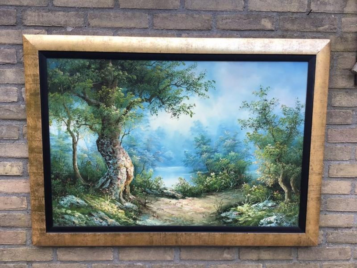 Veilinghuis-Online - kavel-details Schilderij - Romantisch landschap