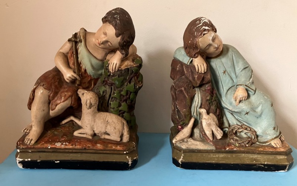 Veilinghuis-Online - kavel-details Prachtige brocante beelden