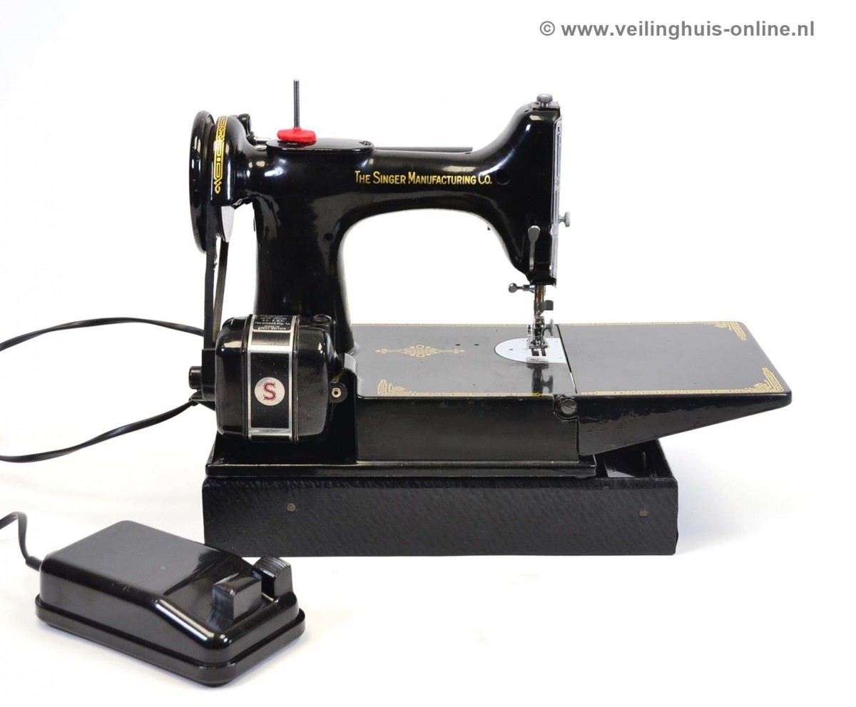Veilinghuis-Online - kavel-details Vintage Singer Naaimachine