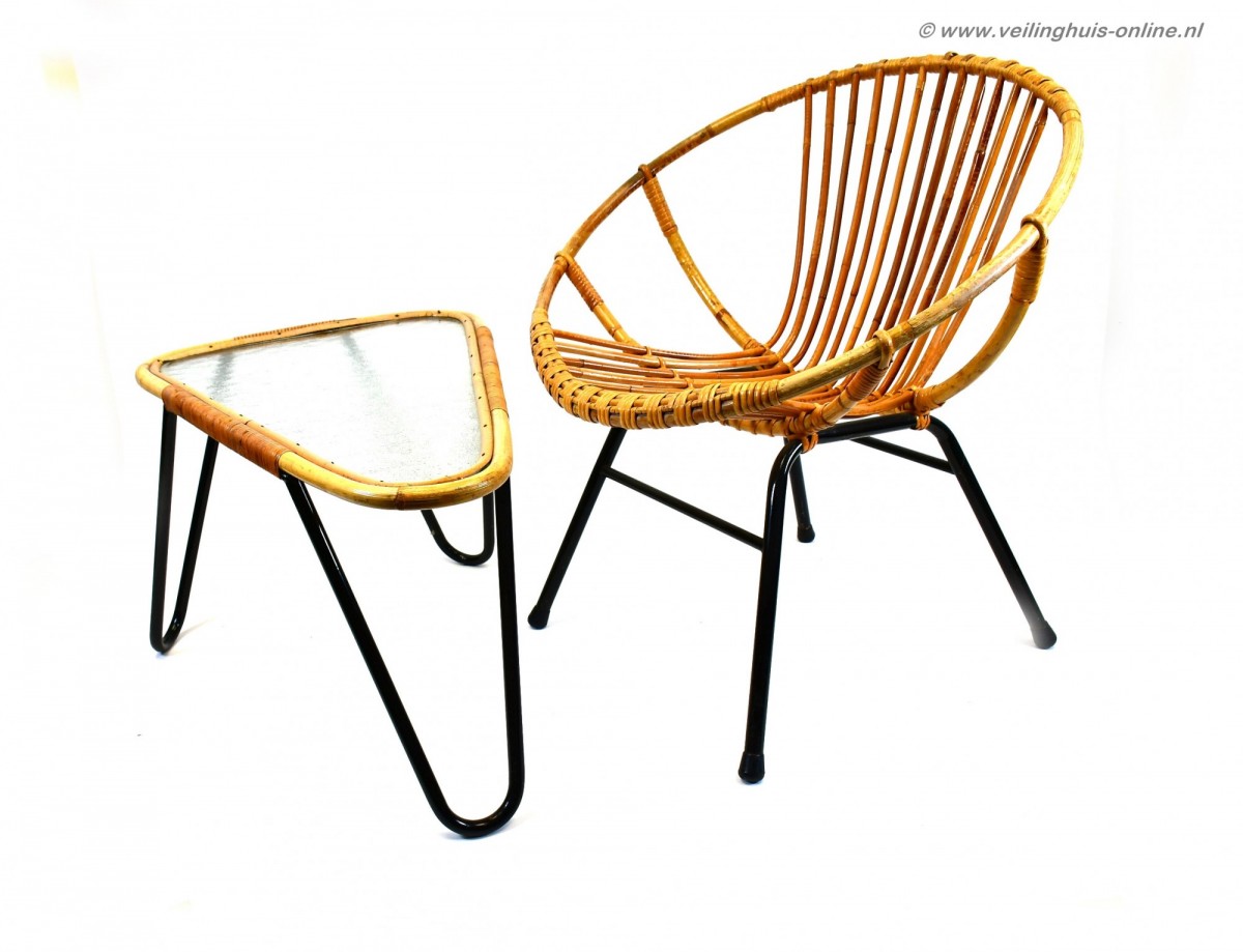 Veilinghuis-Online - kavel-details Rotan design setje