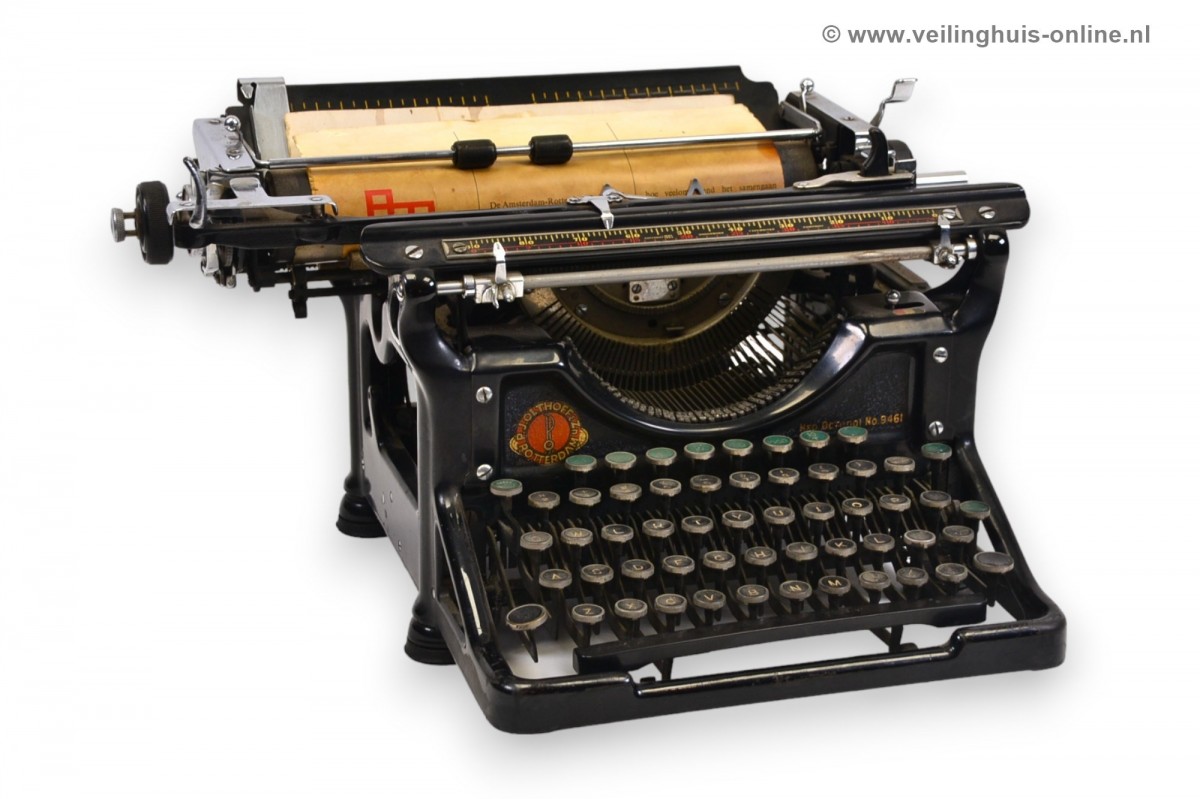 Veilinghuis-Online - kavel-details Antieke Typemachine - Underwood