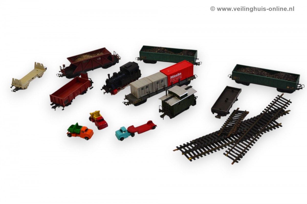 Veilinghuis-Online - kavel-details Verzameling modeltrein onderdelen