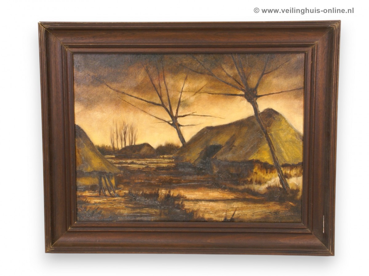 Veilinghuis-Online - kavel-details Schilderij - Brabants landschap