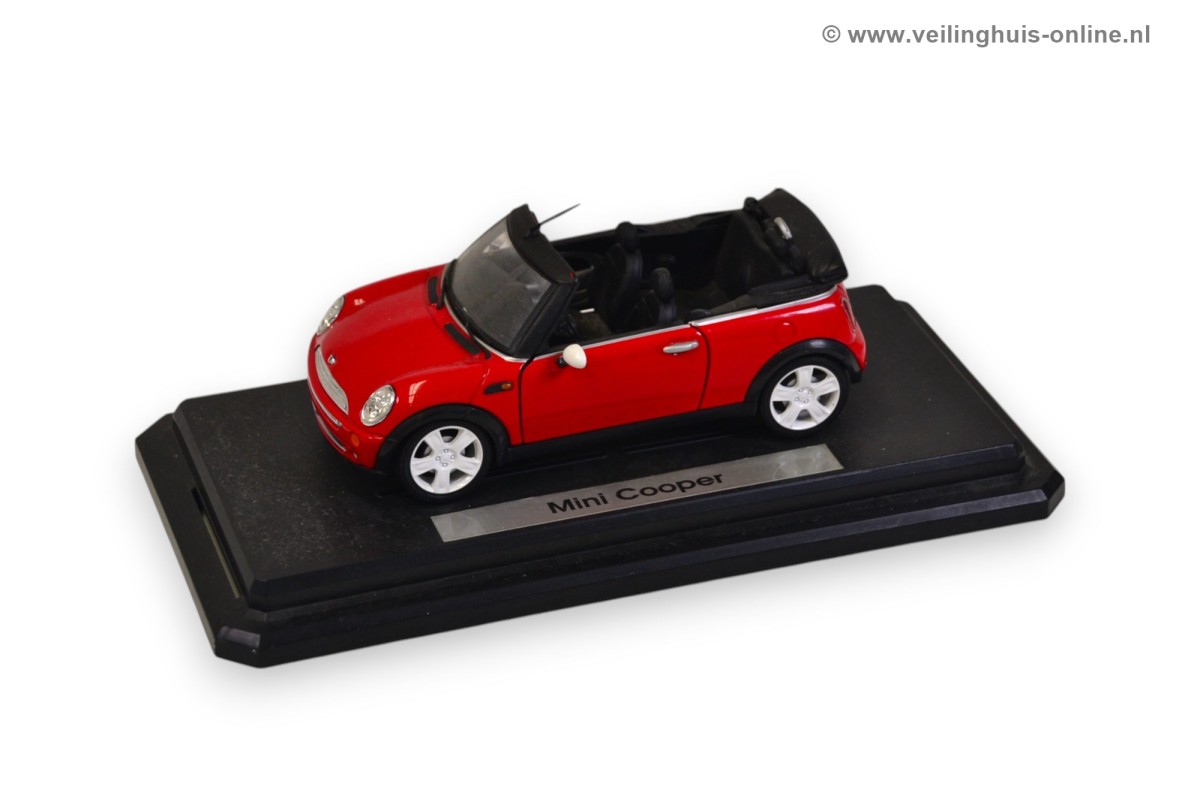 Veilinghuis-Online - kavel-details Modelauto Mini Cooper S Cabrio