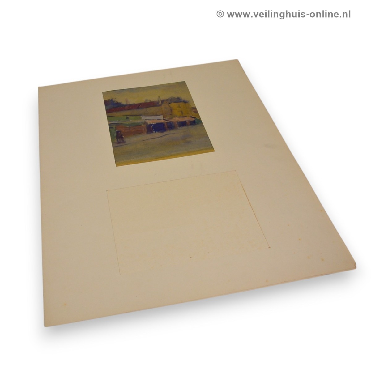 Veilinghuis-Online - kavel-details Aquarel - Jan Vink