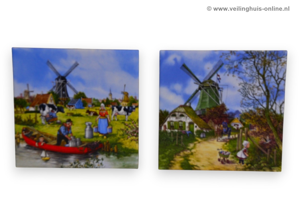 Veilinghuis-Online - kavel-details Ter Steege - Polychrome tegels