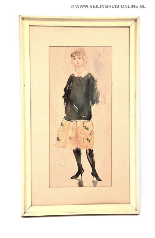 Veilinghuis-Online - kavel-details Aquarel - Harry Maas
