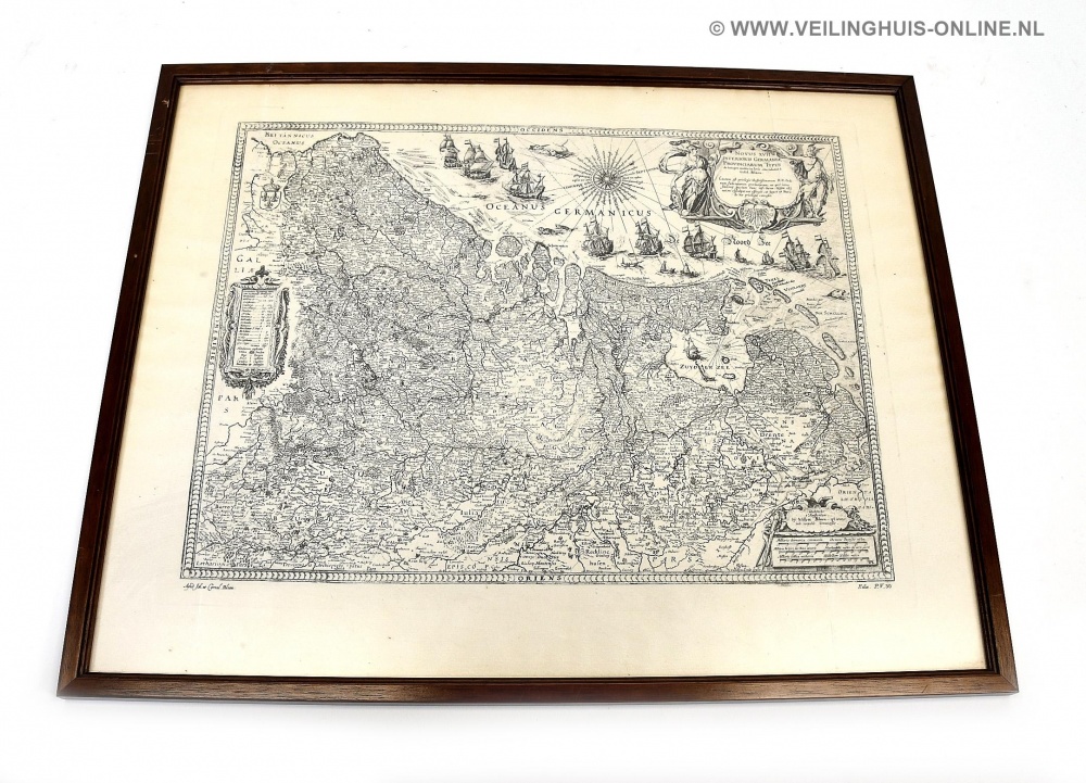 Veilinghuis-Online - kavel-details Oude Zeekaart