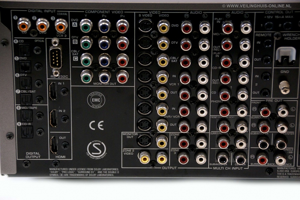 Veilinghuis-Online - kavel-details Yamaha HDMI surround sound receiver